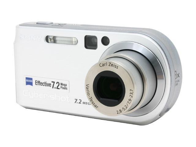 SONY DSC-P200 Silver 7.2MP Digital Camera - Newegg.com