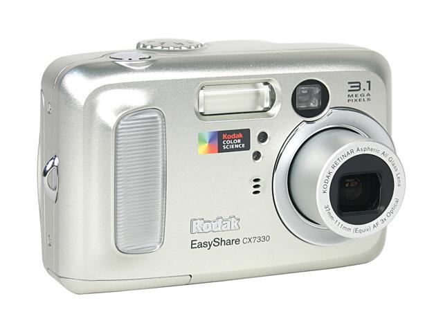 Kodak EASYSHARE CX7330 Silver 3.1MP Digital Camera - Newegg.com