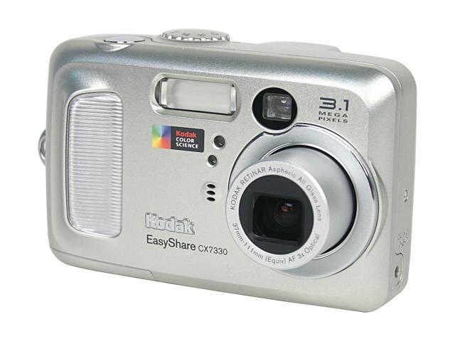 Kodak EASYSHARE CX7330 Silver 3.1MP Digital Camera - Newegg.com