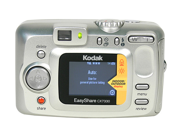 Kodak EASYSHARE CX7330 Silver 3.1MP Digital Camera - Newegg.com