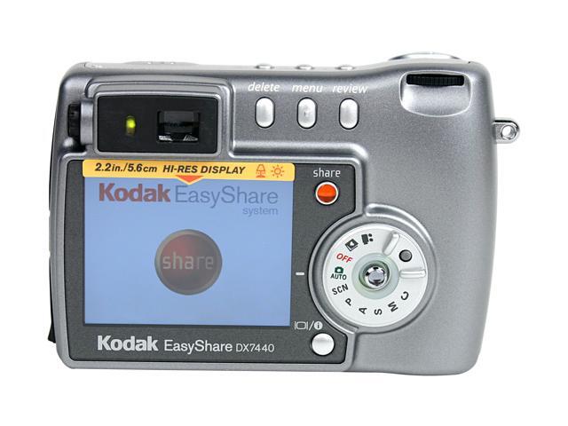 Kodak EASYSHARE DX7440 2-Tone 4.0MP Digital Camera - Newegg.com