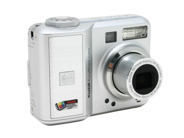 Kodak C360 Silver 5.0 MP Digital Camera - Newegg.com