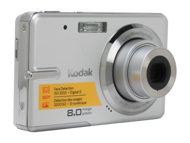 Refurbished: Kodak EasyShare M883 Silver 8.0 MP Digital Camera - Newegg.com