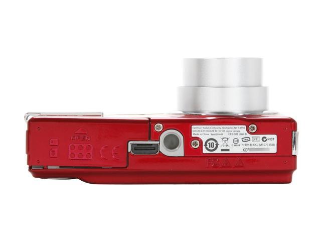 Kodak EasyShare M1073 IS Red 10.2 MP 2.7" 230K LCD 3X Optical Zoom ...