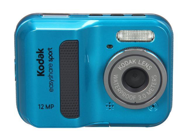 Kodak C123 Blue 12.0 MP Waterproof Digital Camera - Newegg.com