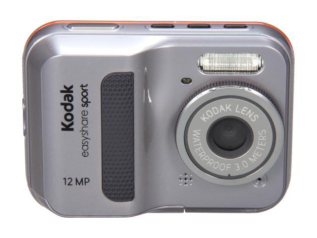 Kodak C123 Gray 12.0 MP Waterproof Digital Camera - Newegg.com