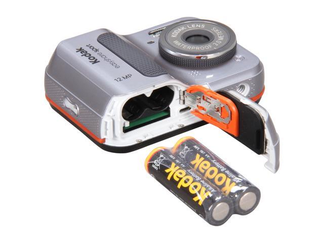 Kodak C123 Gray 12.0 MP Waterproof Digital Camera - Newegg.com
