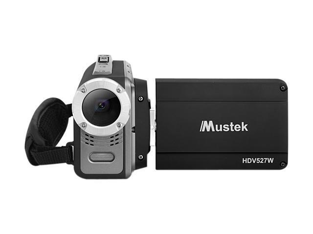 Mustek HDV527W Black HD Camcorder - Newegg.com