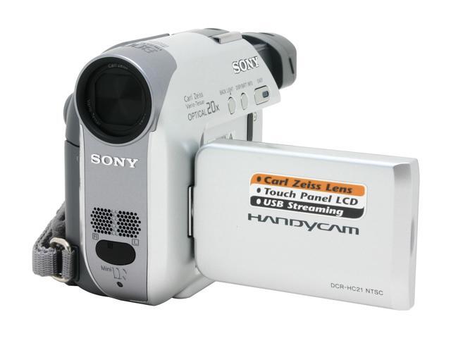 SONY DCR-HC21 MiniDV Camcorder - Newegg.com