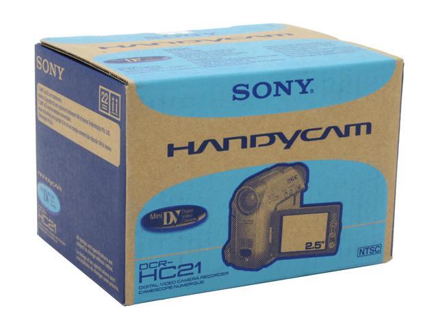 SONY DCR-HC21 MiniDV Camcorder - Newegg.com