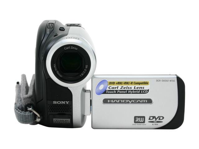 SONY DCR-DVD92 DVD Camcorder - Newegg.com