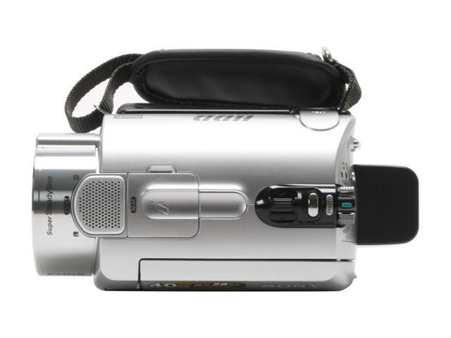 SONY DCR-SR300 Silver 40GB HDD Handycam Camcorder - Newegg.com
