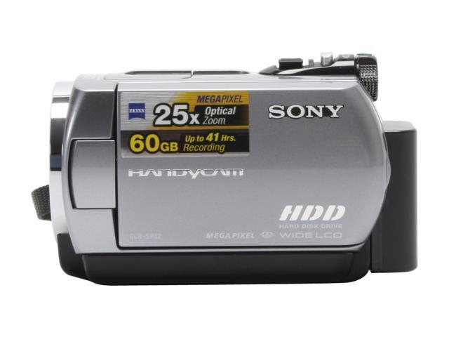 SONY DCR-SR82 Black/Silver 2.7"123K LCD 60GB 25X Optical Zoom Handycam ...