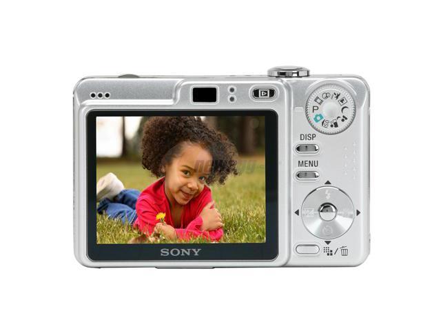 SONY DSC-W55 Silver 7.2 MP Digital Camera - Newegg.com