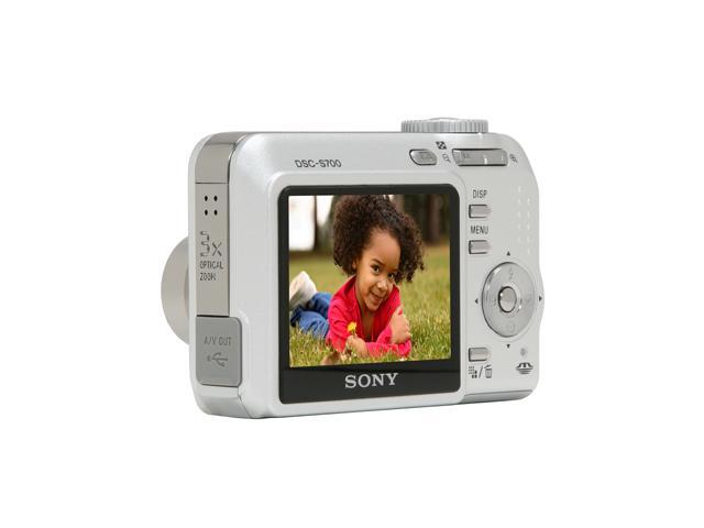SONY Cyber-shot DSC-S700 Silver 7.2 MP Digital Camera - Newegg.com