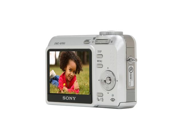 SONY Cyber-shot DSC-S700 Silver 7.2 MP Digital Camera - Newegg.com