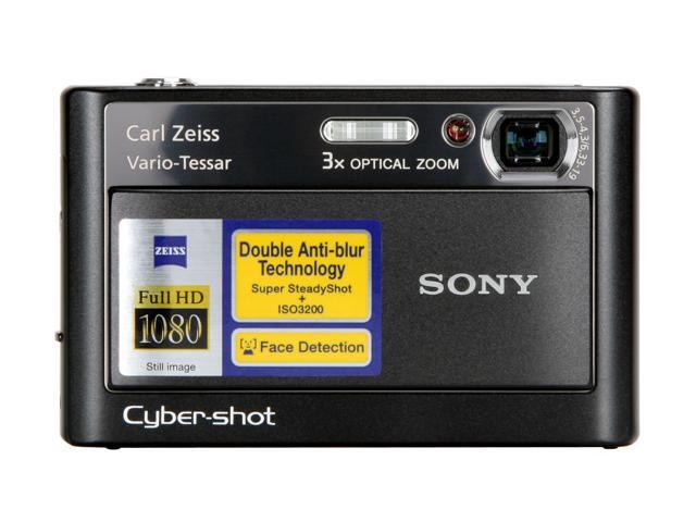 SONY DSC-T20/B Black 8.1 MP Digital Camera HDTV Output - Newegg.com