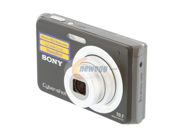 SONY Cyber-shot DSC-W180 Black 10.1 MP Digital Camera - Newegg.com