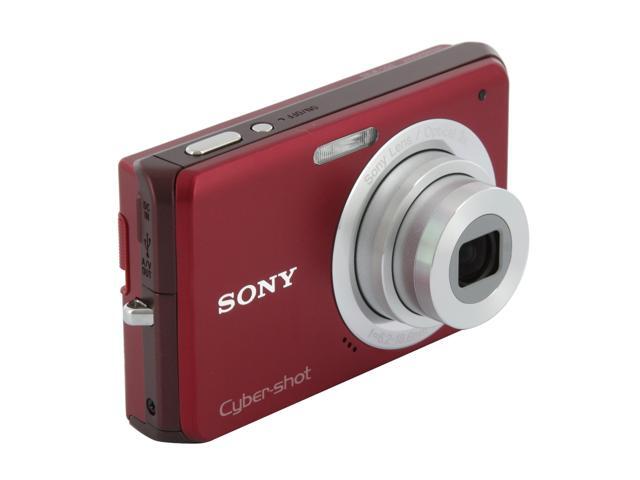 SONY Cyber-shot DSC-W180 Red 10.1 MP Digital Camera - Newegg.com