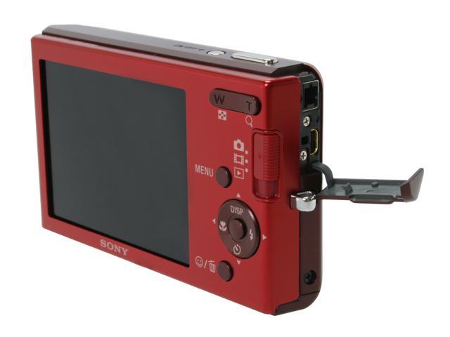 SONY Cyber-shot DSC-W180 Red 10.1 MP Digital Camera - Newegg.com