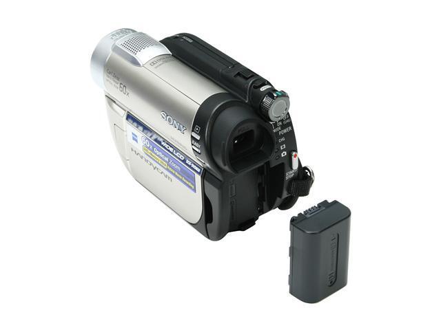 SONY DCR-DVD650 Silver Hybrid Handycam Camcorder - Newegg.com