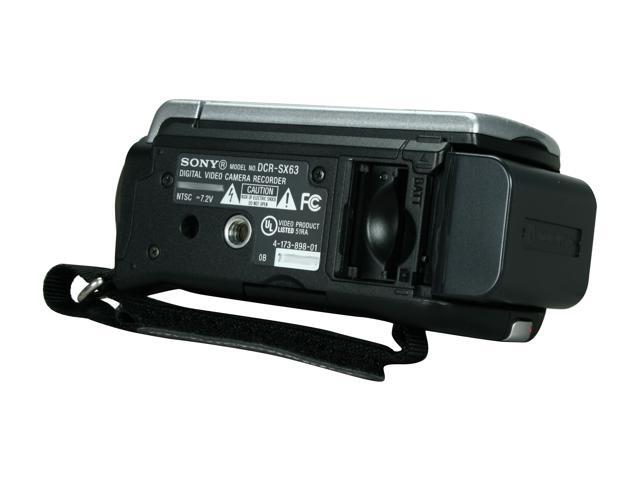 SONY DCR-SX63 1/8" Advanced HAD CCD 2.7" 230K LCD 60X Optical Zoom 16GB ...