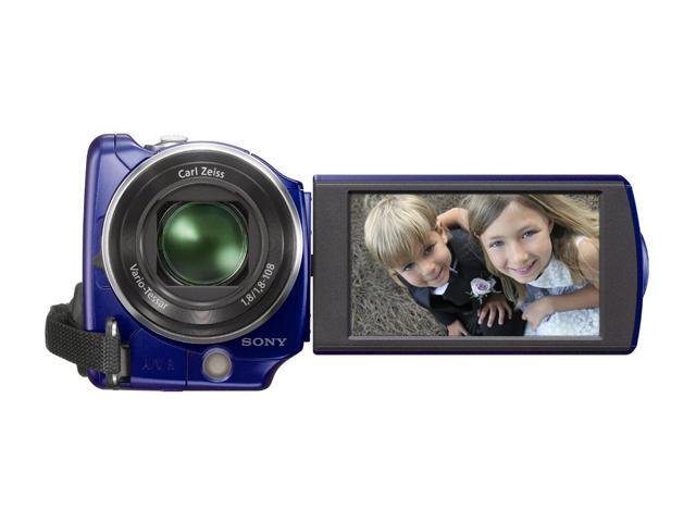 Open Box: SONY DCR-SR68 Blue 80GB Handycam Camcorder - Newegg.com