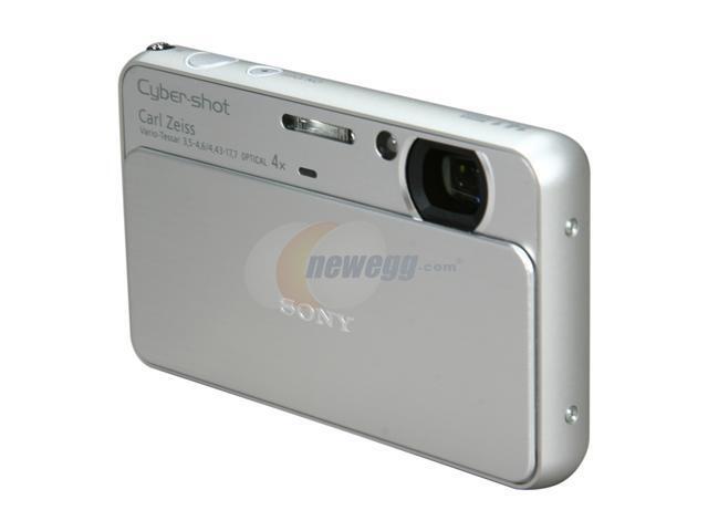 SONY DSC-T99 Silver 14.1MP 25mm Wide Angle Digital Camera - Newegg.com