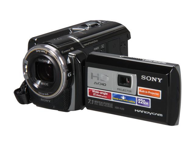 SONY HDR-PJ50V Black Full HD HDD/Flash Memory Camcorder - Newegg.com