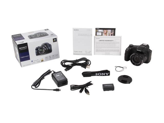 SONY Cyber-shot DSC-HX200V/B Black 18 MP Digital Camera - Newegg.com
