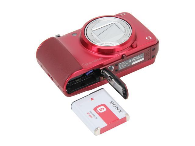 SONY Cyber-shot DSC-H90/R Red 16.1 MP Digital Camera - Newegg.com