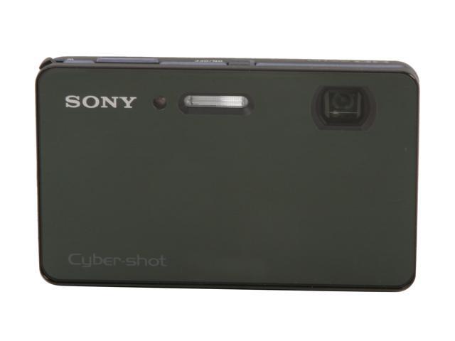 Sony Cyber-shot DSC-TX200V Black 18.2MP 3.3" Xtra Fine TruBlack OLED ...