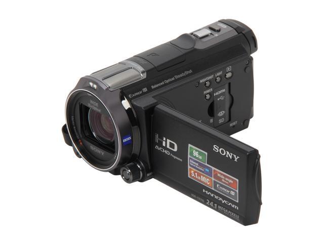 SONY HDR-CX760V Black Full HD Flash Memory Camcorder - Newegg.com