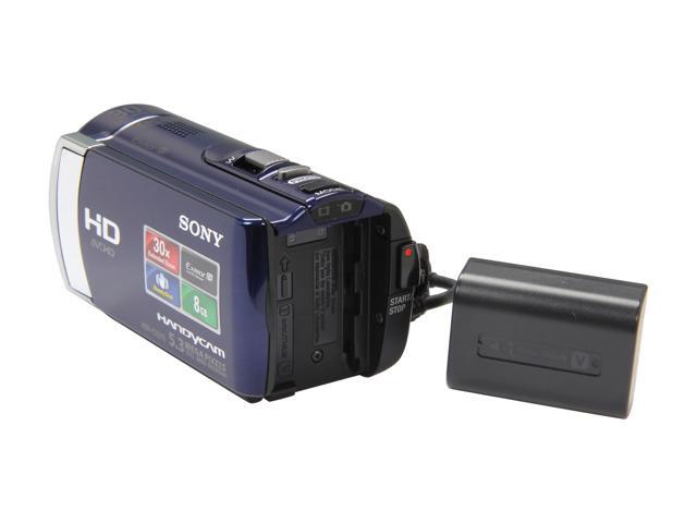 Sony HDR-CX210 1920x1080 Full HD Camcorder - 5.3 MegaPixels, 1/5.8 ...