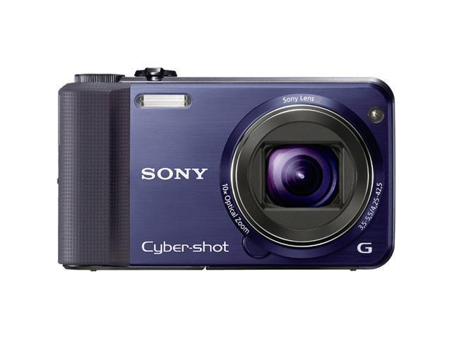 SONY DSC-HX7V Blue Digital SLR Camera - Newegg.com