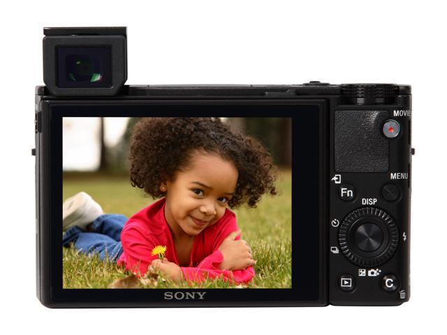 SONY Cyber-shot RX100 III Black 20.1MP 25mm Wide Angle Digital Camera ...