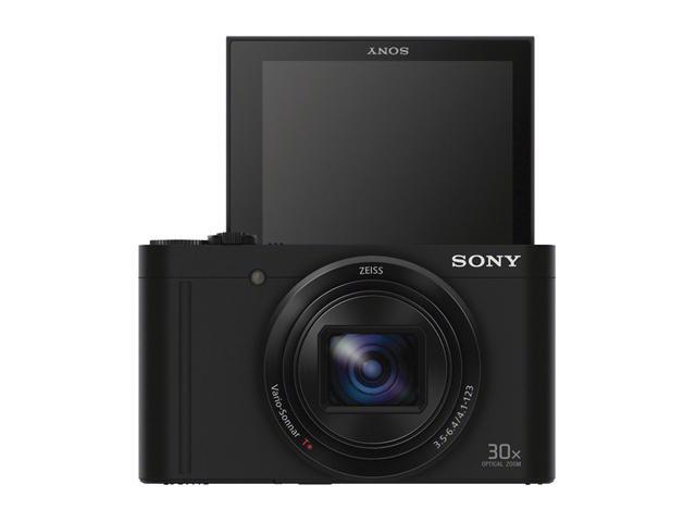 SONY Cyber-shot WX500 Black 18.2 MP Digital Camera HDTV Output - Newegg.com