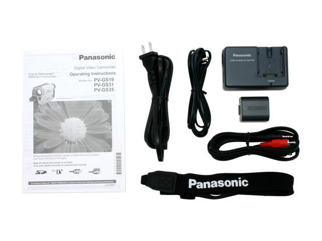 Panasonic PV-GS19 MiniDV Camcorder - Newegg.com