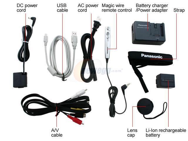Panasonic PV-GS500 MiniDV Camcorder - Newegg.com