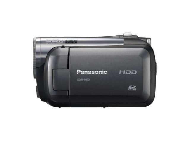 Panasonic SDR-H60 Silver 2.7"LCD 50X Variable Speed Zoom 60GB Hard Disk ...