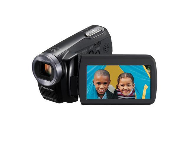 Panasonic SDR-S7K Black 2.7"LCD 10x Variable Speed Zoom Shock-Resistant ...