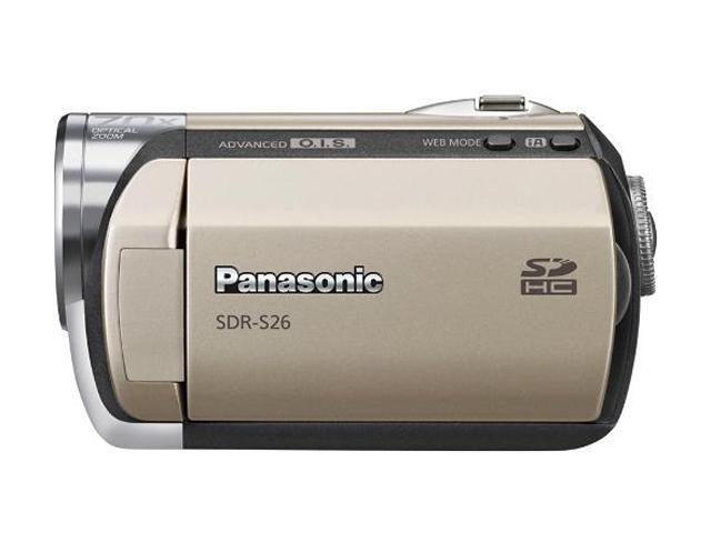Panasonic SDR-S26 Gold SD Card Standard Definition Camcorder - Newegg.com