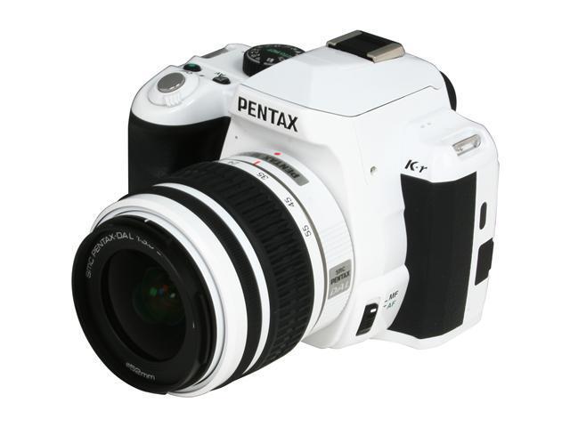 PENTAX K-r Lens Kit White Digital SLR(White) with DA L 18-55 Lens ...