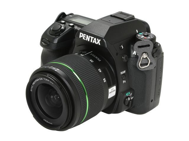 PENTAX K-5 Lens Kit w DA 18-55 WR Black DSLR - Newegg.com
