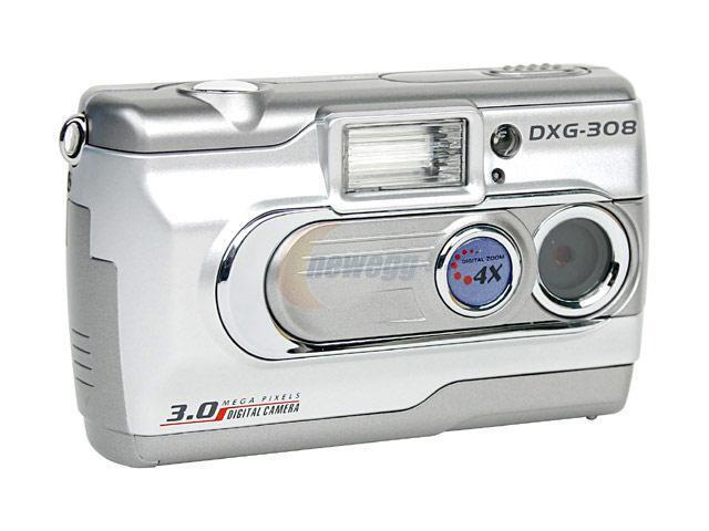 DXG DXG-308 Silver 3.1MP Digital Camera - Newegg.com