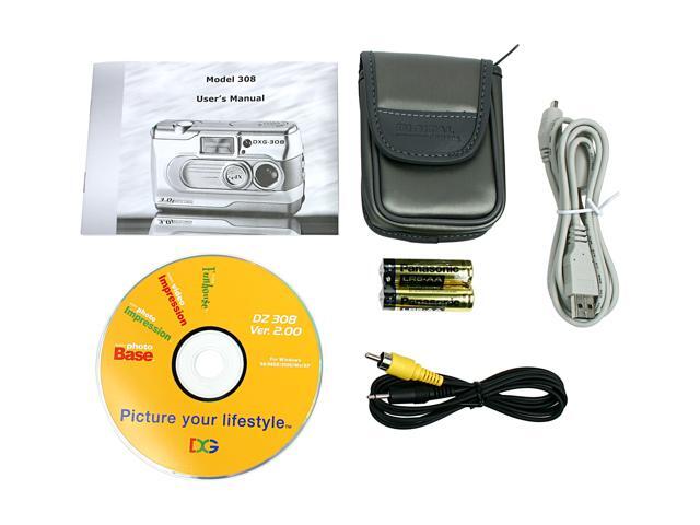DXG DXG-308 Silver 3.1MP Digital Camera - Newegg.com