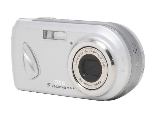 DXG DXG518 Silver 5.0 MP Digital Camera - Newegg.com