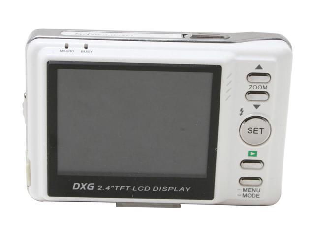 DXG DXG-538 White 5.1 MP Digital Camera - Newegg.com