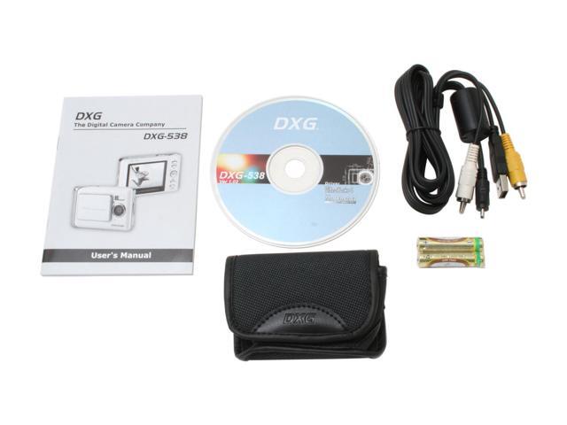 DXG DXG-538 White 5.1 MP Digital Camera - Newegg.com