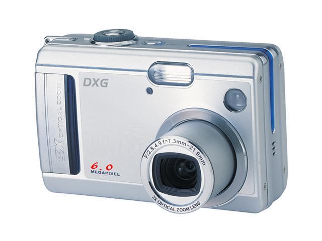 DXG DXG-608 Silver 6.0 MP Digital Camera - Newegg.com